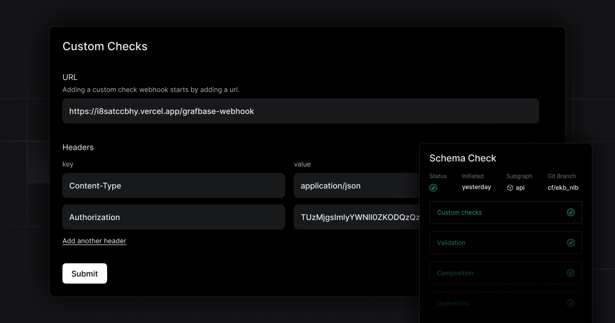 Introducing Custom Checks – Grafbase Introducing Custom Checks – Grafbase