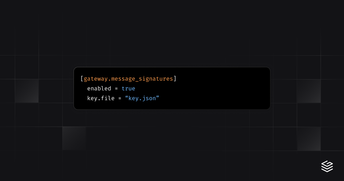 Introducing Message Signatures – Grafbase
